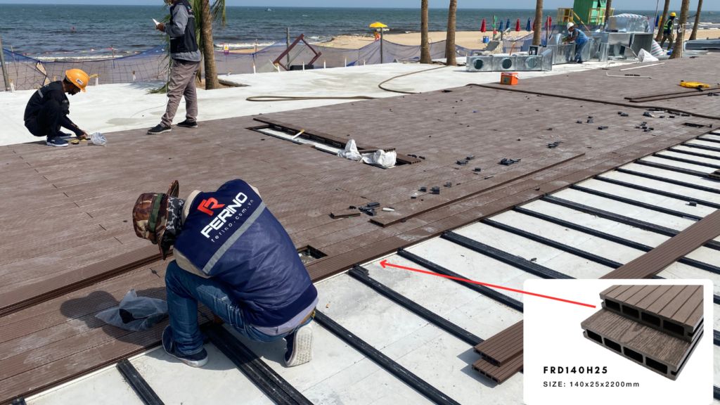 Ferino Báo giá thi công sàn gỗ nhựa ngoài trời 2025